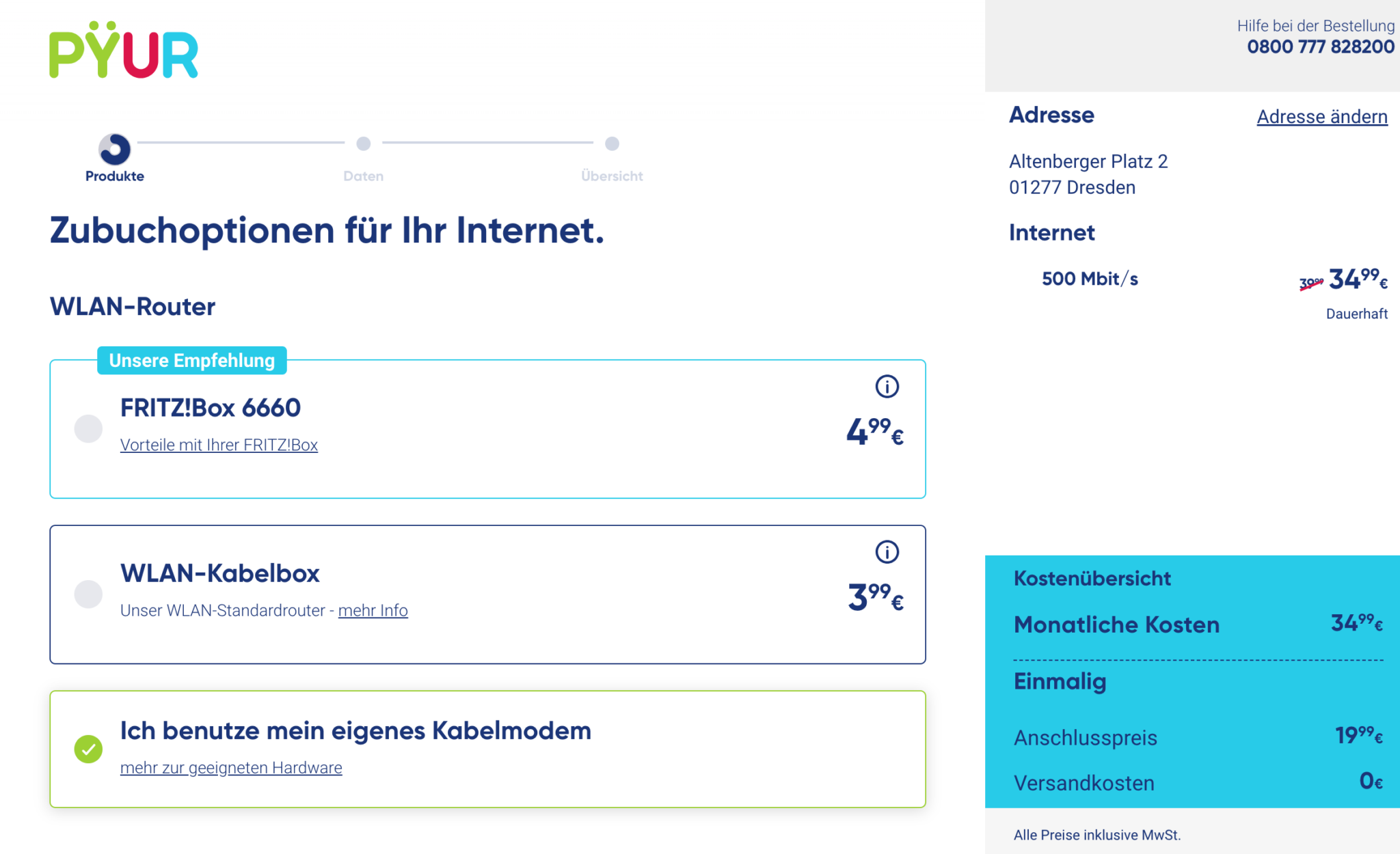 PYUR Internet im Test 2025